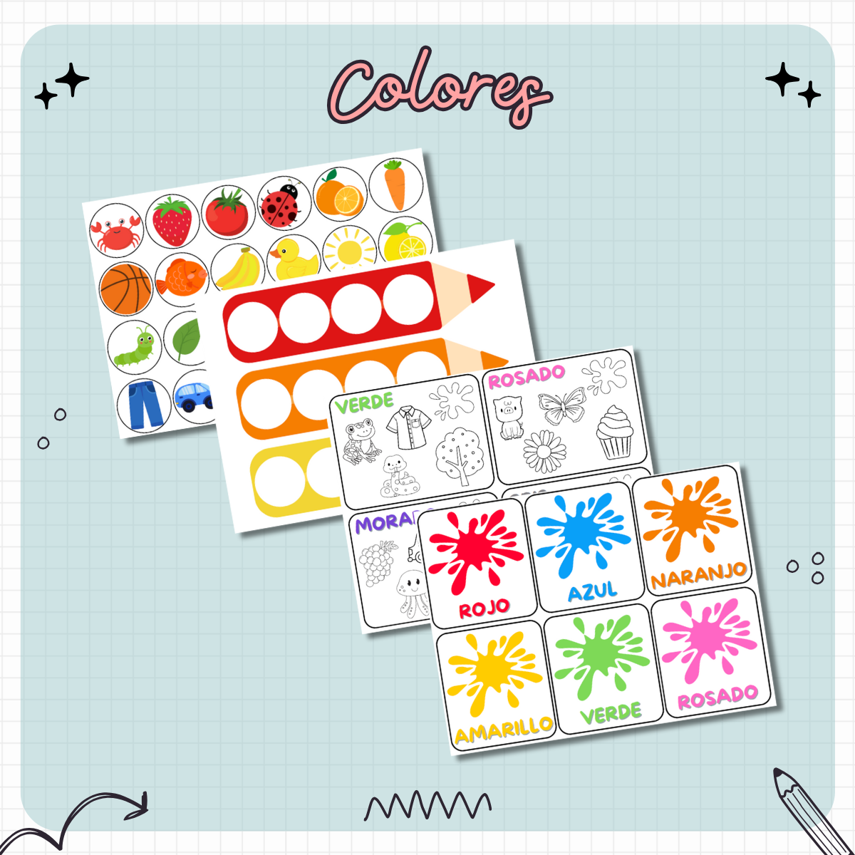 Aprendiendo los colores - AmeIdeas